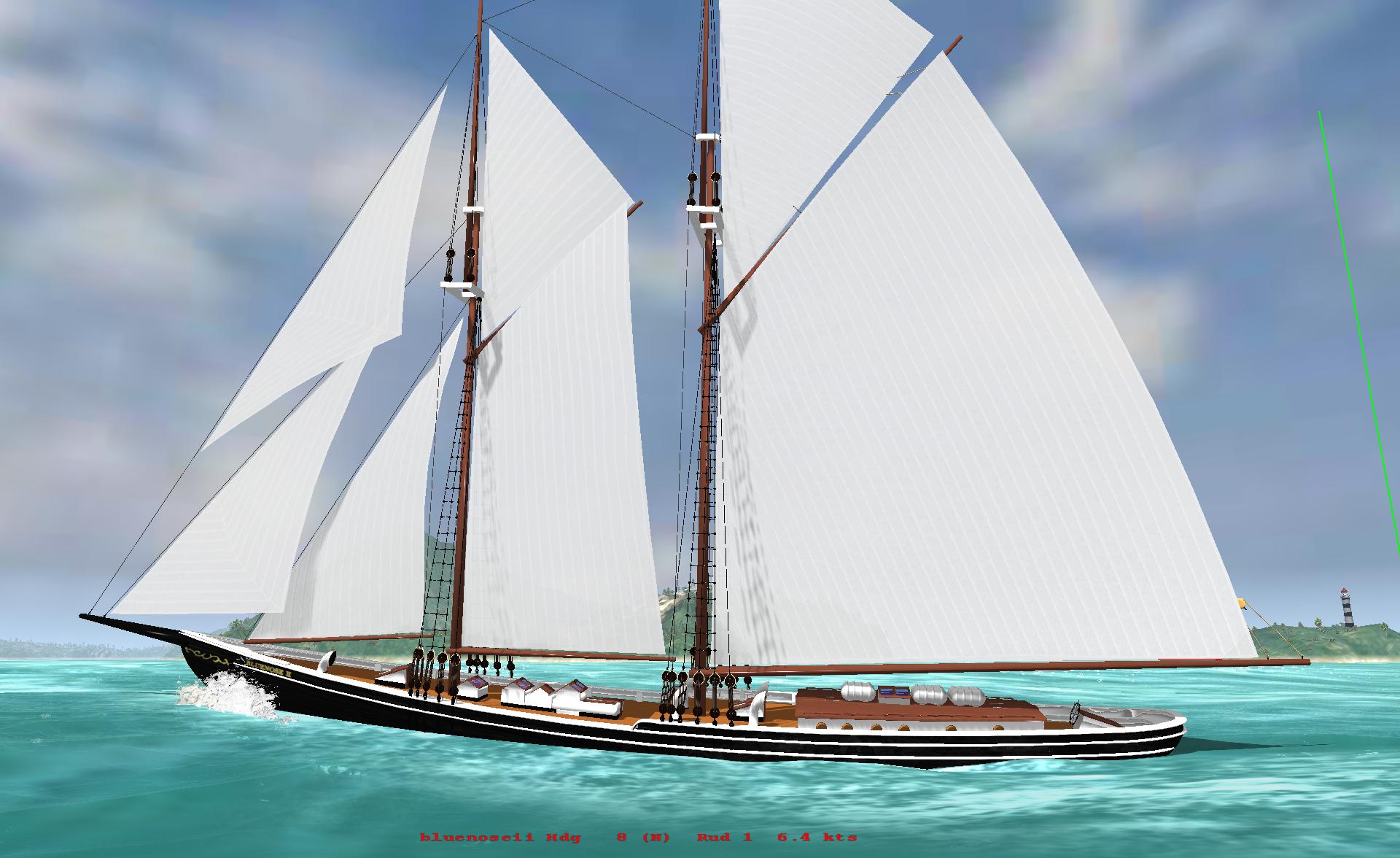 Archipelago – a Sailor Simulator – Navigate a virtual world in your sailboat and race others