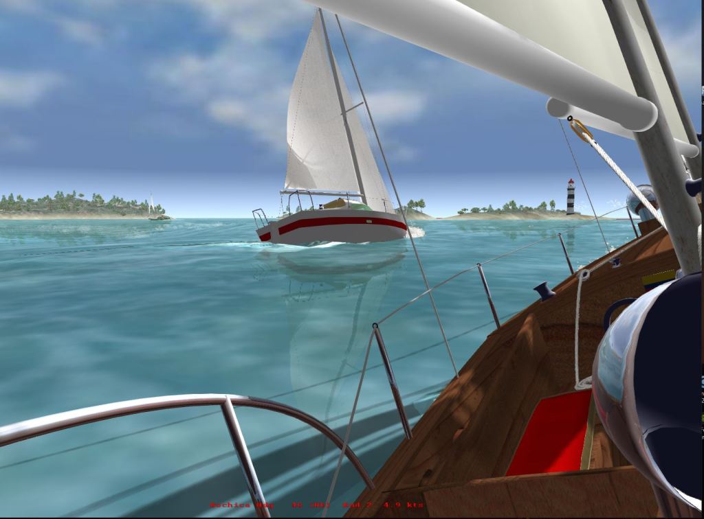 Archipelago – a Sailor Simulator – Navigate a virtual world in your sailboat and race others